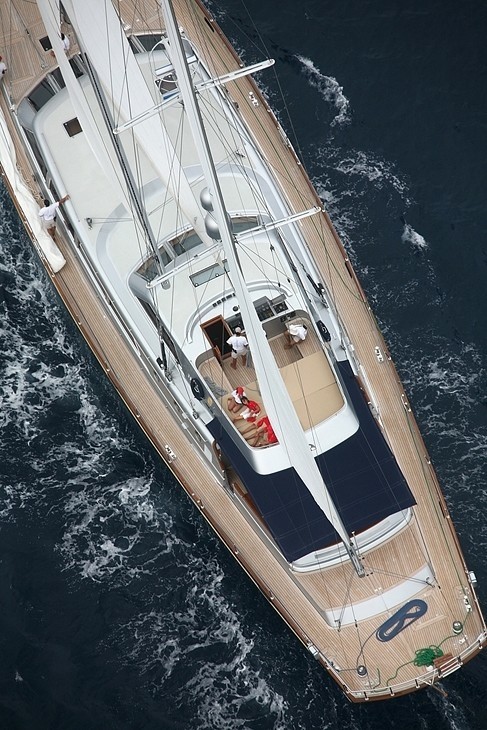 Yacht PAZ, Perini Navi | CHARTERWORLD Luxury Superyacht Charters